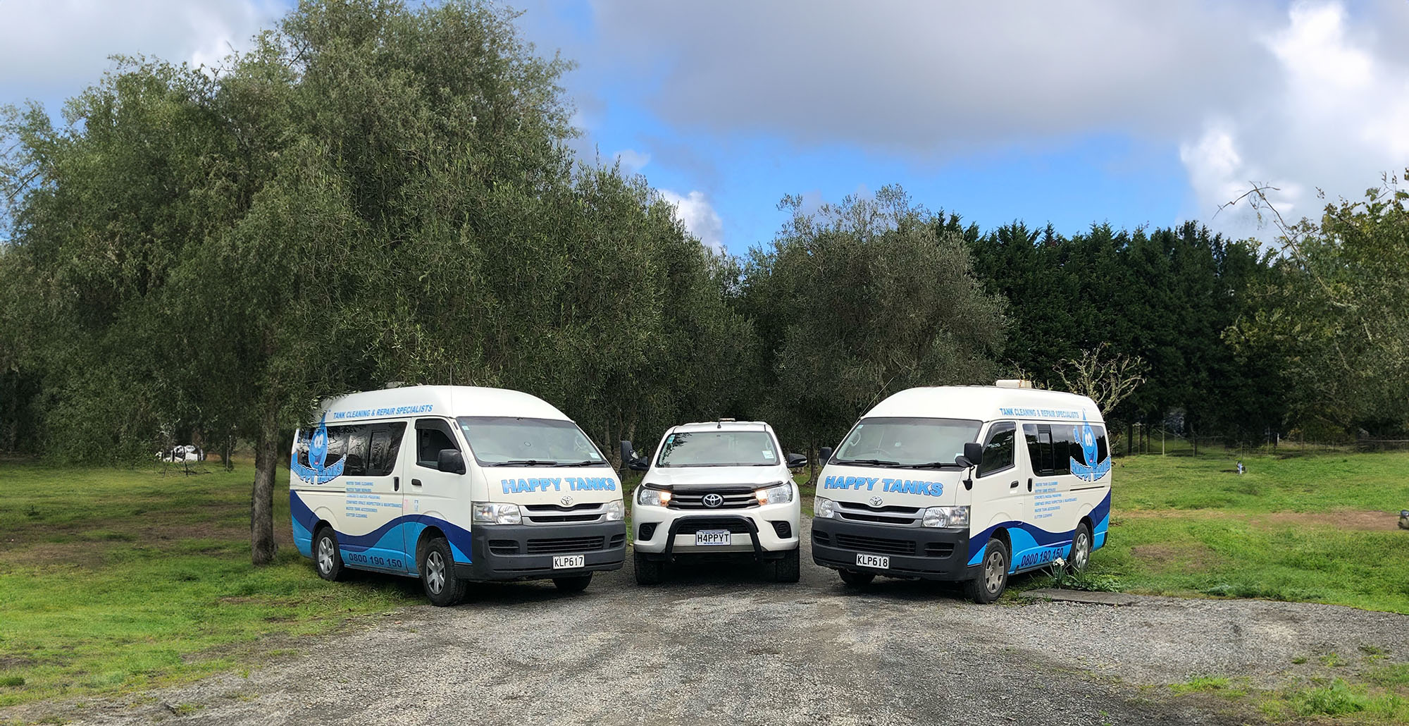 Happy Tanks - Water Tank Cleaning & Repairs, Whangarei, Northland